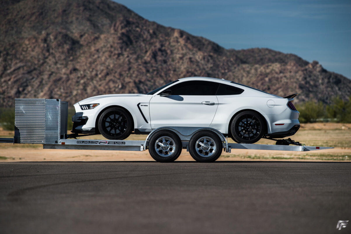 NO RAMPS - Open Car Trailer that is Simple and Easy to Load